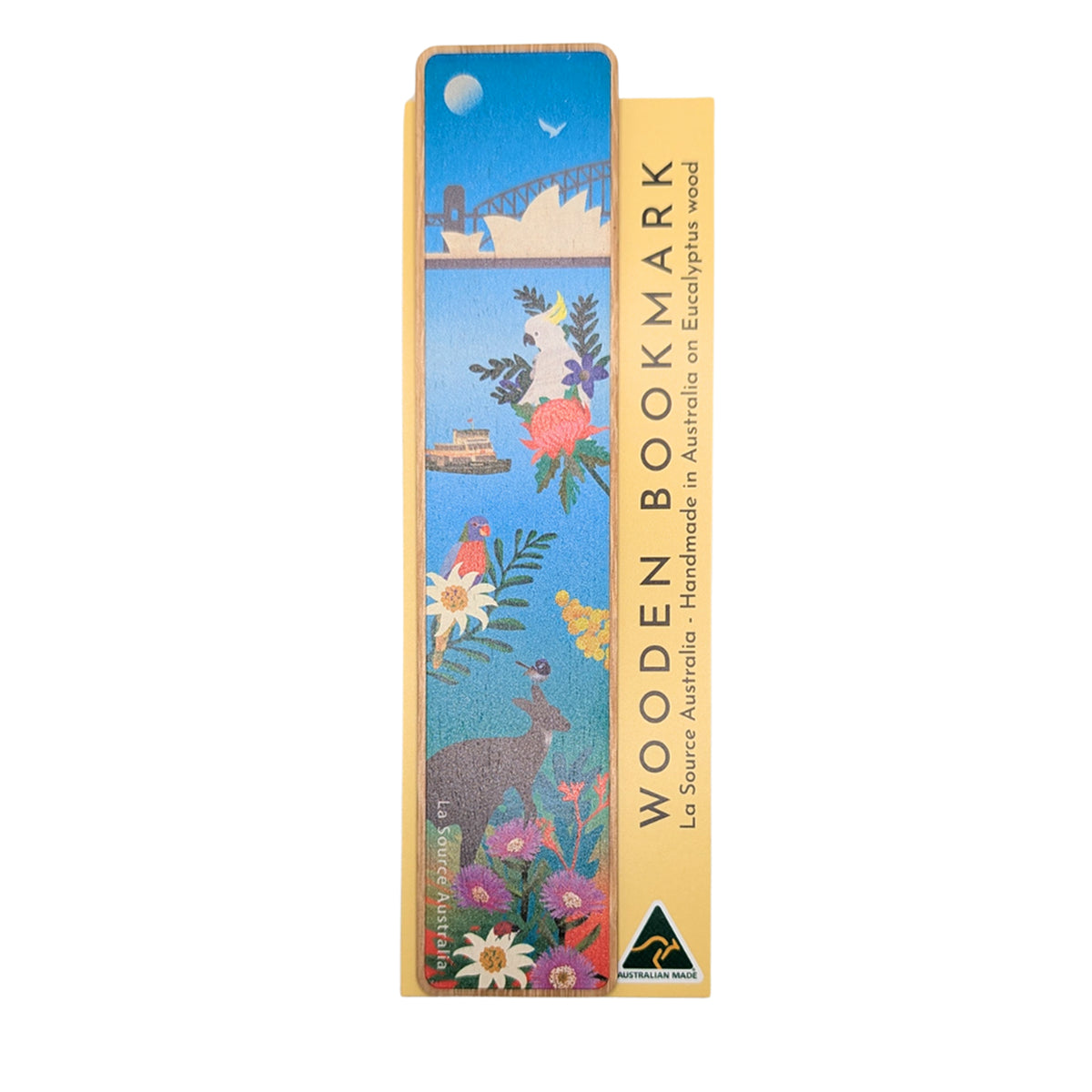 Sydney Souvenir Wooden Bookmark Made in Australia on Eucalyptus Wood ...
