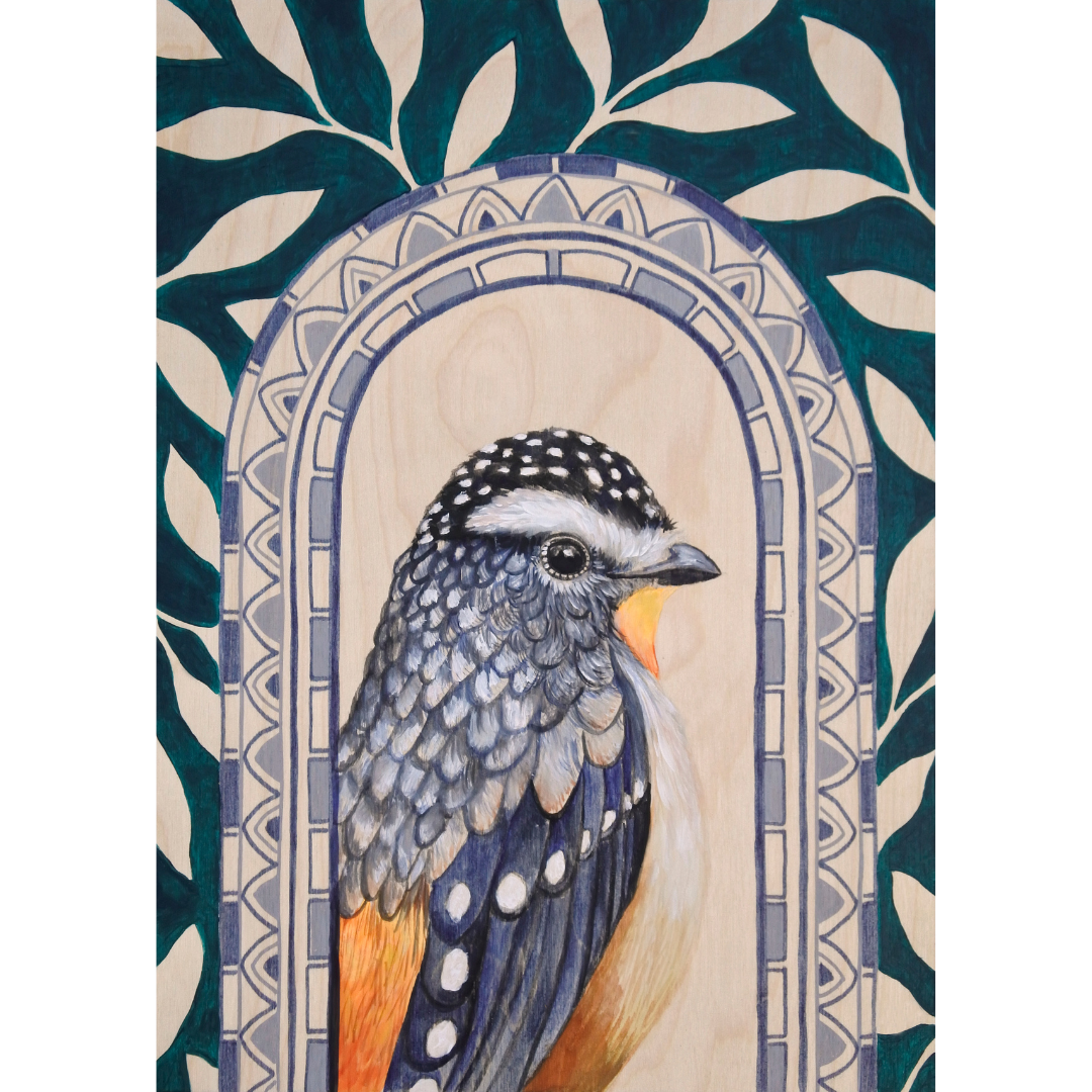Harmony Amongst the Leaves - Australian Native Bird Artwork Painting ...